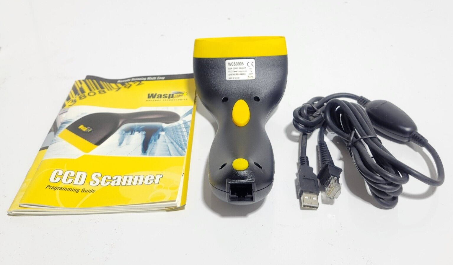 Wasp WCS3905 USB Handheld Barcode Scanner | eBay