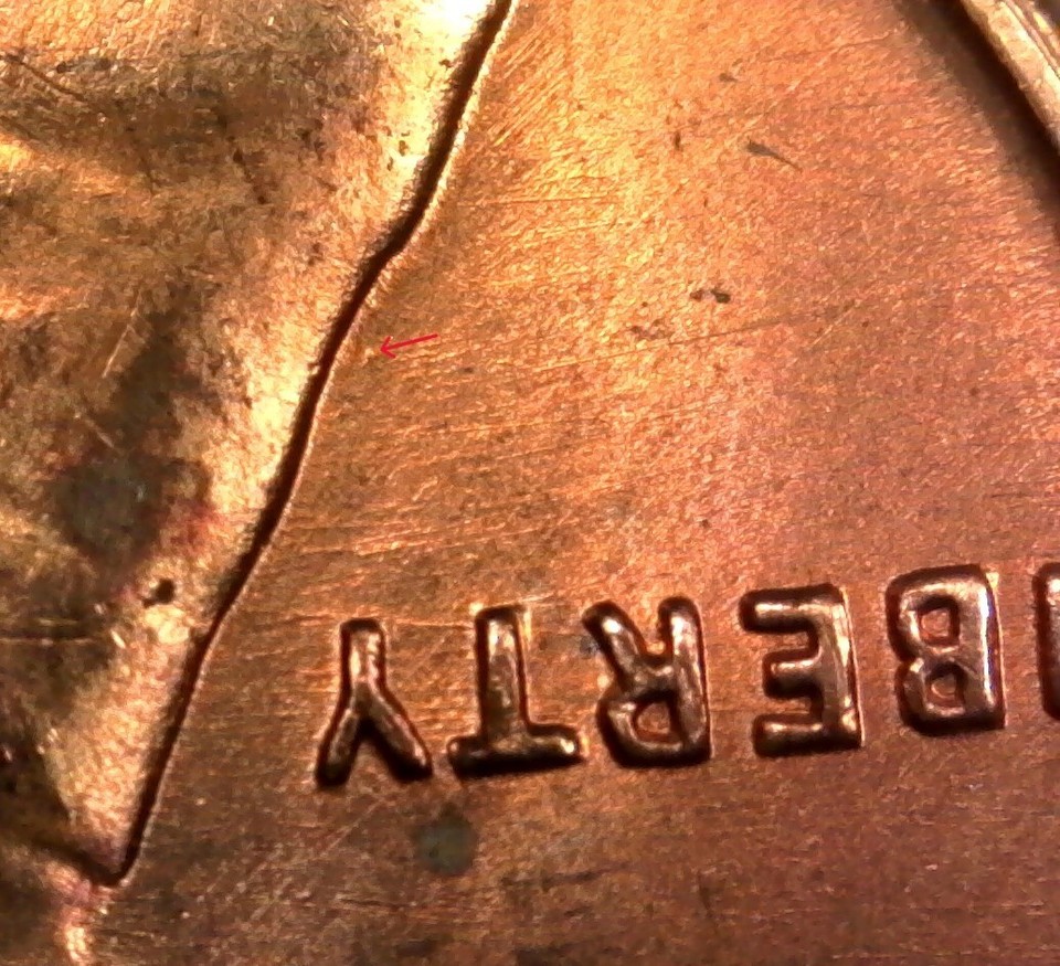 1955-S Lincoln Wheat Cent Penny - Double Die DDO - 1DO-002 - Error Inv# ...