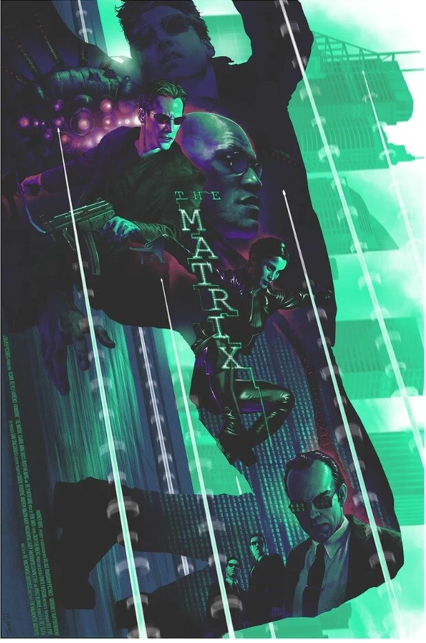 Matrix Neo Dodging Bullets