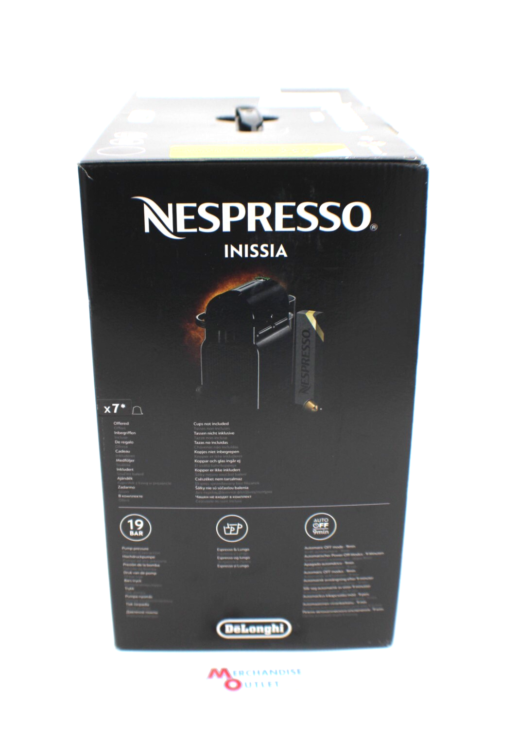 DeLonghi EN80B Espresso Machine - Black for sale online | eBay