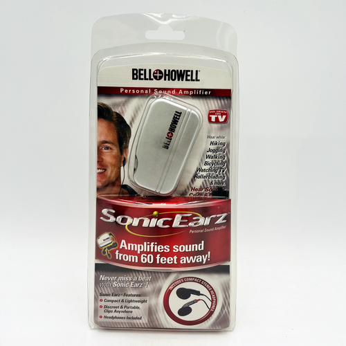 Bell & Howell Sonic Earz Ears Personal Sound Amplifier | eBay