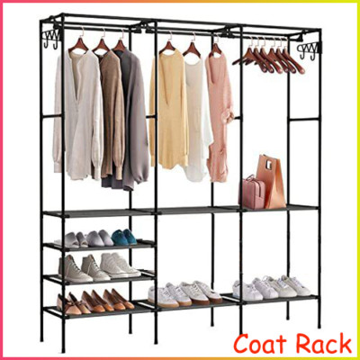 Commercial Garment Rack Heavy Duty Clothing Shelf Clothes Rack Closet ...