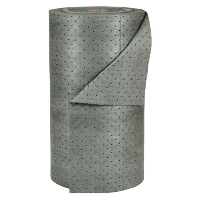 BRADY SPC ABSORBENTS MRO30P Absorbent Roll,Universal,Gray,1 50 ft L ...