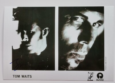 Tom Waits, Mule Patterson, Signed Autographed 6x4 Photo | eBay