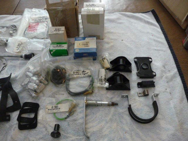 MG Midget "NOS" New Old Stock Original Miscellaneous Parts Lot - 1971 ...