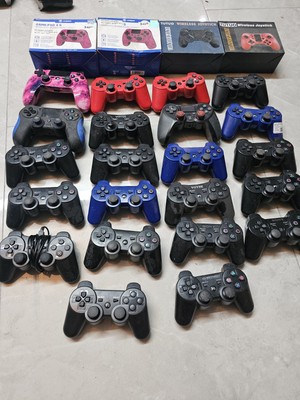 lot (26) Playstation 3 PS3 Third Party Controller for Parts or Repair ...