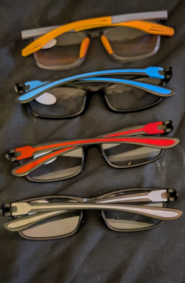 4 PCS Sports Reading Glasses Men Women - Comfortable, Stylish ...