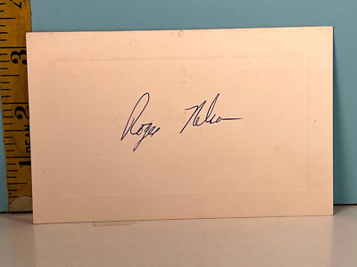 🔥 ROGER NELSON K.C. Royals Pitcher Baseball Autographed Postcard🔥 | eBay