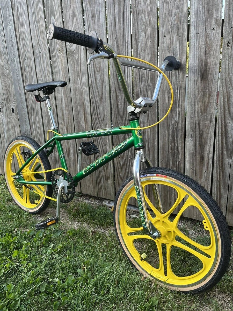 Green And Gold Bmx Bike