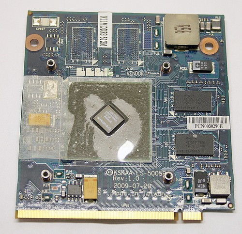 TOSHIBA SAT. A500 L500 512MB DDR3 NVIDIA GEFORCE 310M GRAPHICS CARD ...