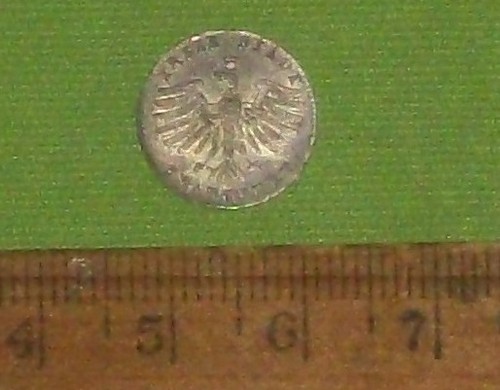 1839 1840 GERMAN KREUZER FRANKFURT AM MAIN GERMANY SILBER SILVER COIN ...