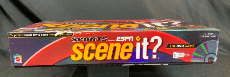 Sports Powered by ESPN Scene It? DVD Board Game, H7359, Mattel, 2005 | eBay