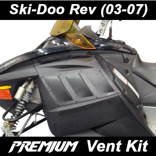 SKI-DOO REV SUMMIT 03-07 Proven Design Products PREMIUM Snowmobile Vent ...