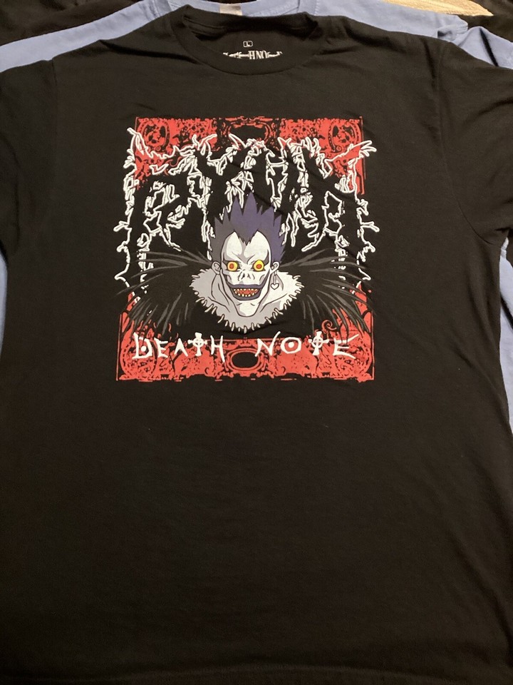 Death Note Shirt Size L Ryuk Japanese Manga Anime | eBay