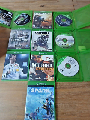 XBOX ONE Game Bundle Lot of 10 XBOX ONE Bulk Assorted (3818) | eBay