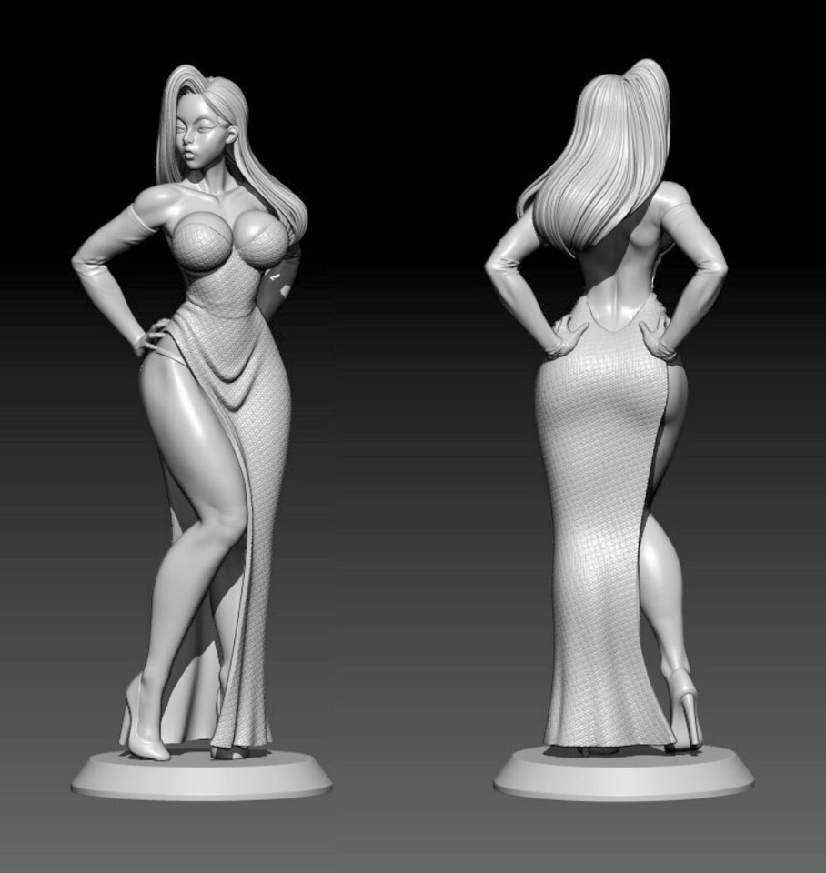 1/24 resin figures model Sexy beauty Jessica 3D printing Unassembled Unpainted | eBay