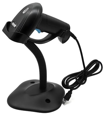 Barcode Scanner with Stand USB Wired 1D 2D QR Code Inventory Scanner ...