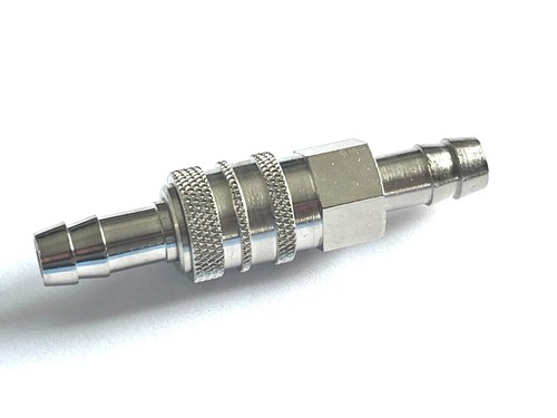 LPG Inline 8mm Quick Release Gas Hose Connector Propane Butane BBQ ...