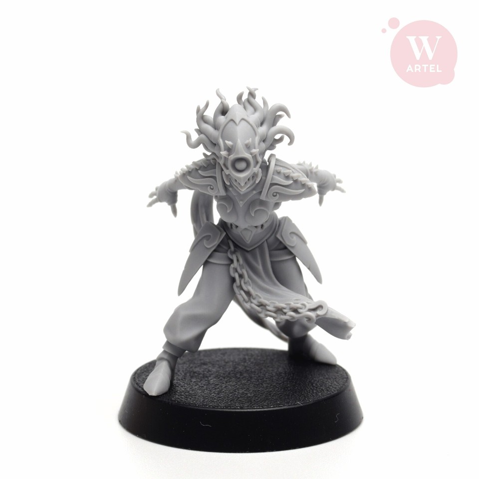 Gorgonyte Artel W Dark Eldar Drukhari Medusae Ur-Ghul Sslyth Archon ...