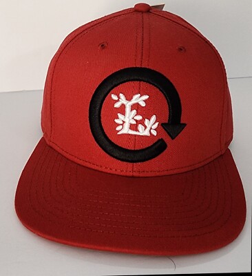 New RED LRG Branded Mens Strapback Cap Hat | eBay