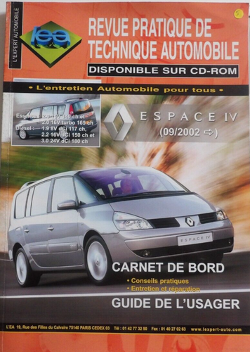revue technique automobile RENAULT ESPACE IV après 09 / 2002 n°419 | eBay