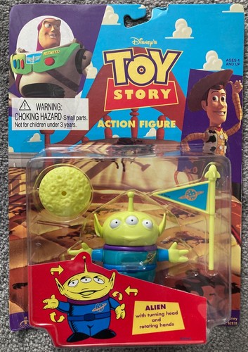Disney's Toy Story Alien Action Figure Pixar Thinkway 1995 Brand New | eBay