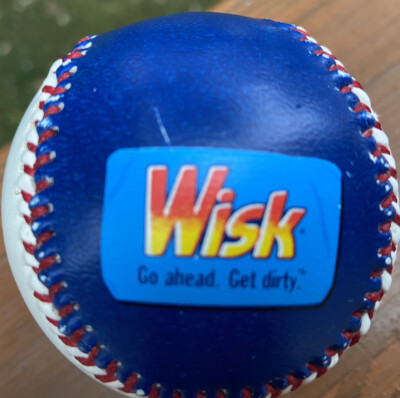 Wisk Promotional Souvenir Baseball Collectible Ball Fotoball | eBay