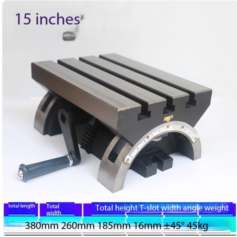 Adjustable-Angle Workbench Tilting Workbench for Milling and Drilling ...