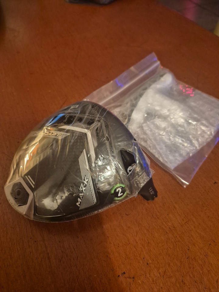 STILL IN PLASTIC New Cobra Ds-Adapt Max-K 12* Driver Club Head Only w ...