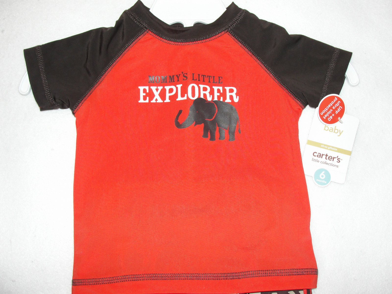 Infant Boys Carters Two Piece Shorts Set - Size 6 mos. - New with Tag