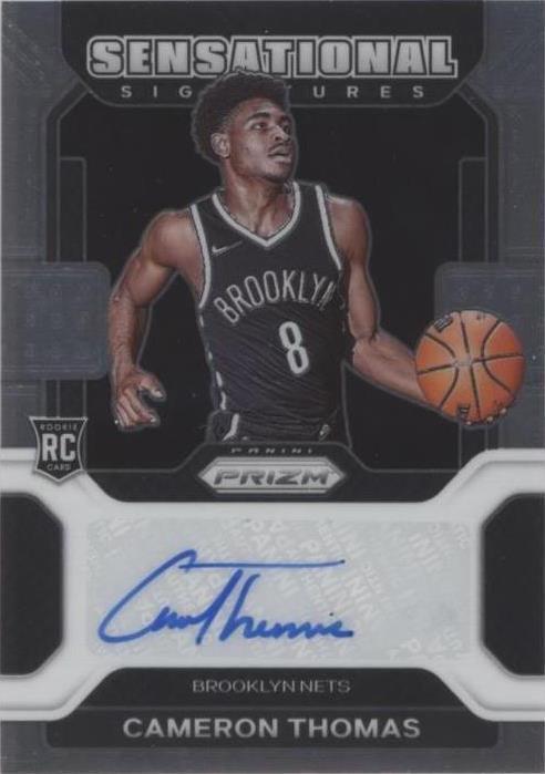 2021-22 Panini Prizm - Sensational Signatures Cameron Thomas #SS-CAM ...