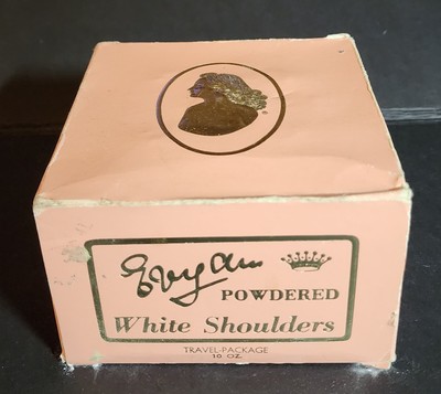 Evyan White Shoulders Powder Perfume 10 Oz HTF Rare NOS | eBay