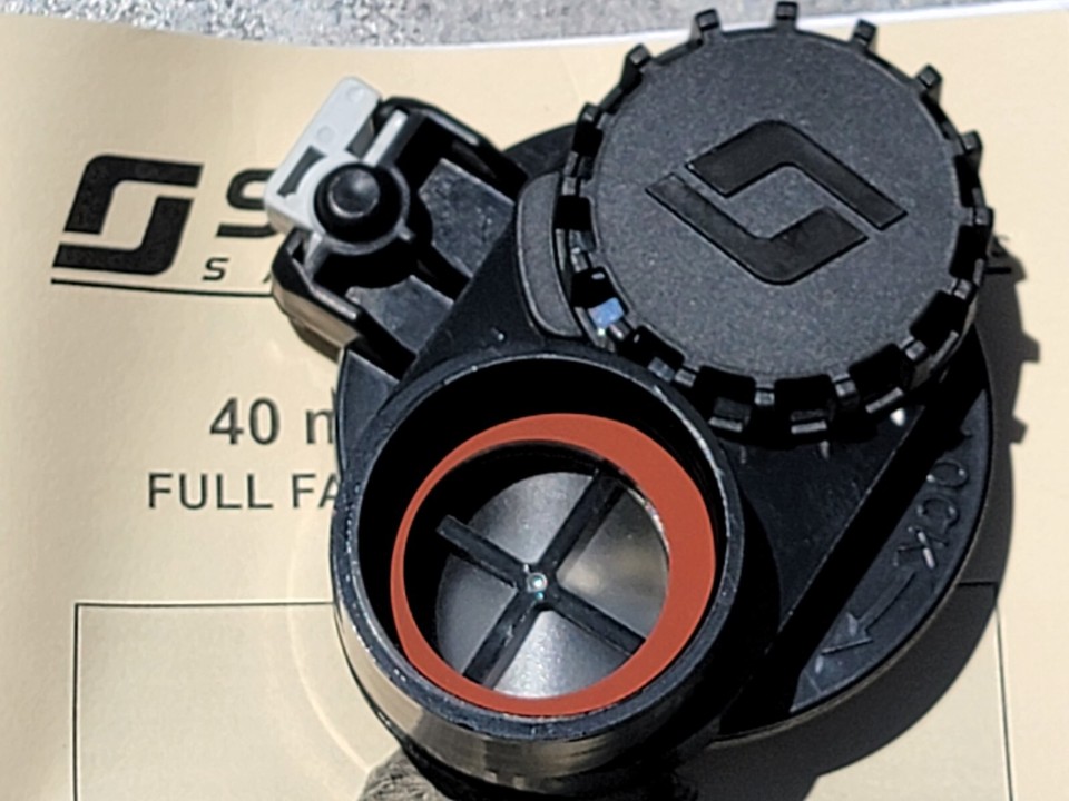 SCOTT 40 mm MASK ADAPTER PART # 805059-01 - For AV-2000 AV-3000 Gas ...