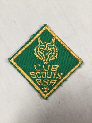 1950's Cub Scout Pack Assistant Cubmaster twill gauze BSA Rank Patch | eBay