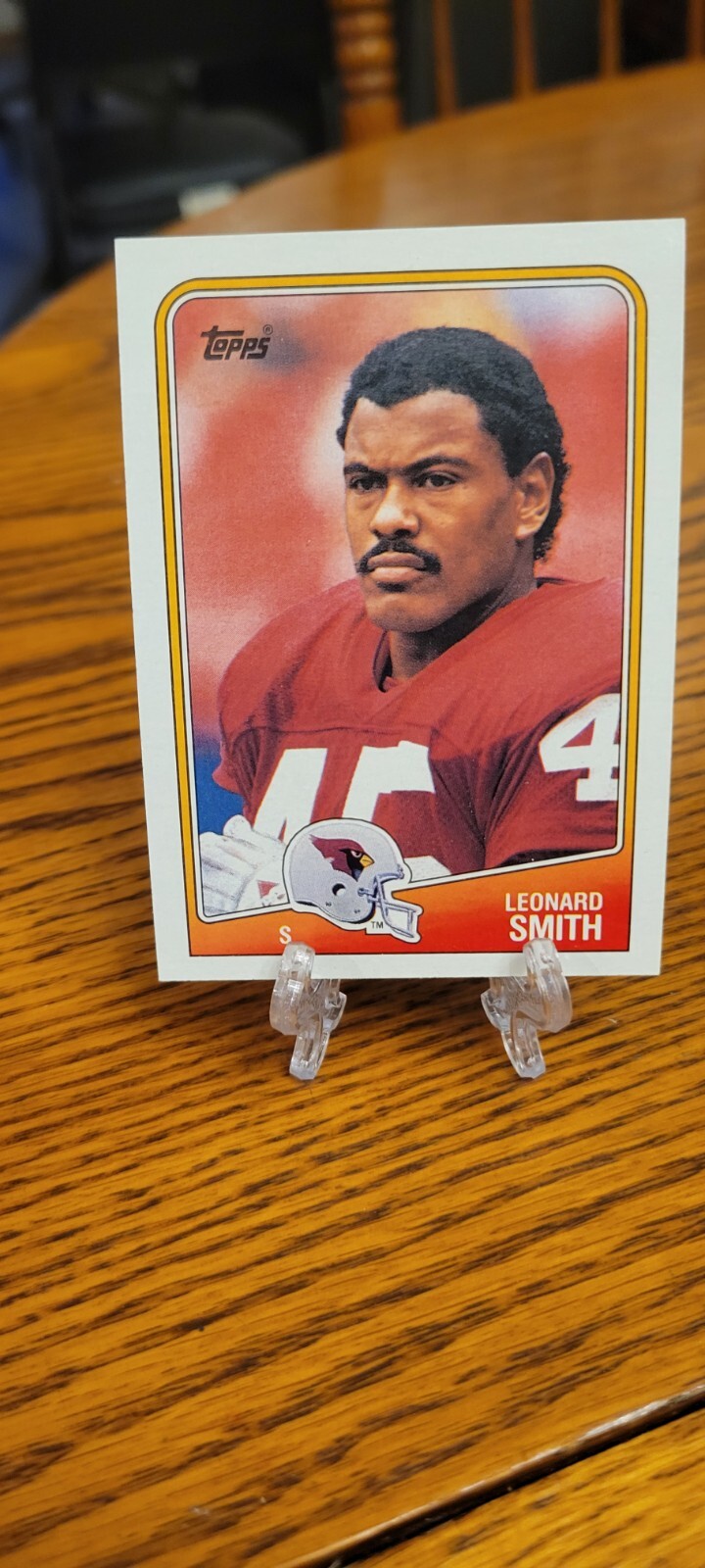 1988 TOPPS LEONARD SMITH ROOKIE #257 PHOENIX CARDINALS RC | eBay
