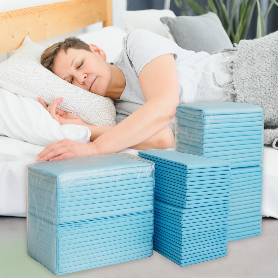 600 Incontinence Disposable Adult Pee Pads Bed Pee Underpads 18x24 ...