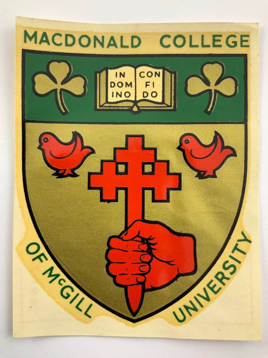 University Of Mcgill Logo 麦吉尔大学校徽logo矢量图
