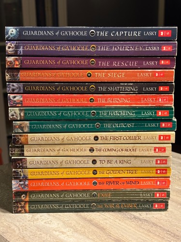 Guardians of Ga'hoole Complete Set, Books 1-15 by Kathryn Lasky ...
