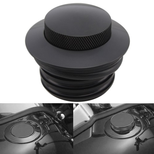 Black Vented Fuel Tank Gas Fuel Filler Cap Flush Mount Pop Up For ...