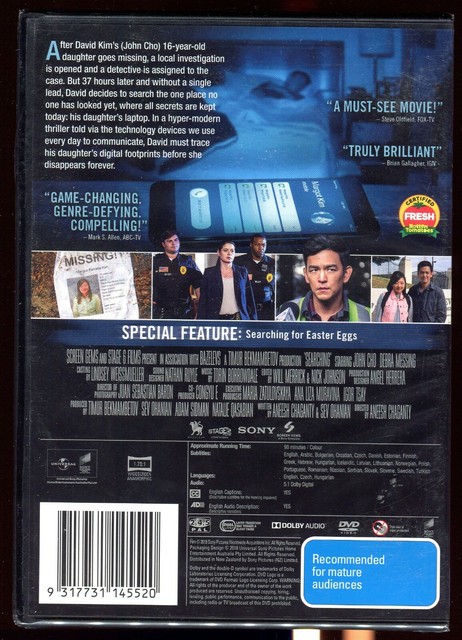 Searching (DVD, 2018) for sale online | eBay