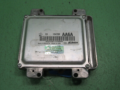 12633238 E38 LS GEN 4 CHEVY L20 4.8L 4L60 PCM ECM ECU ENGINE COMPUTER ...