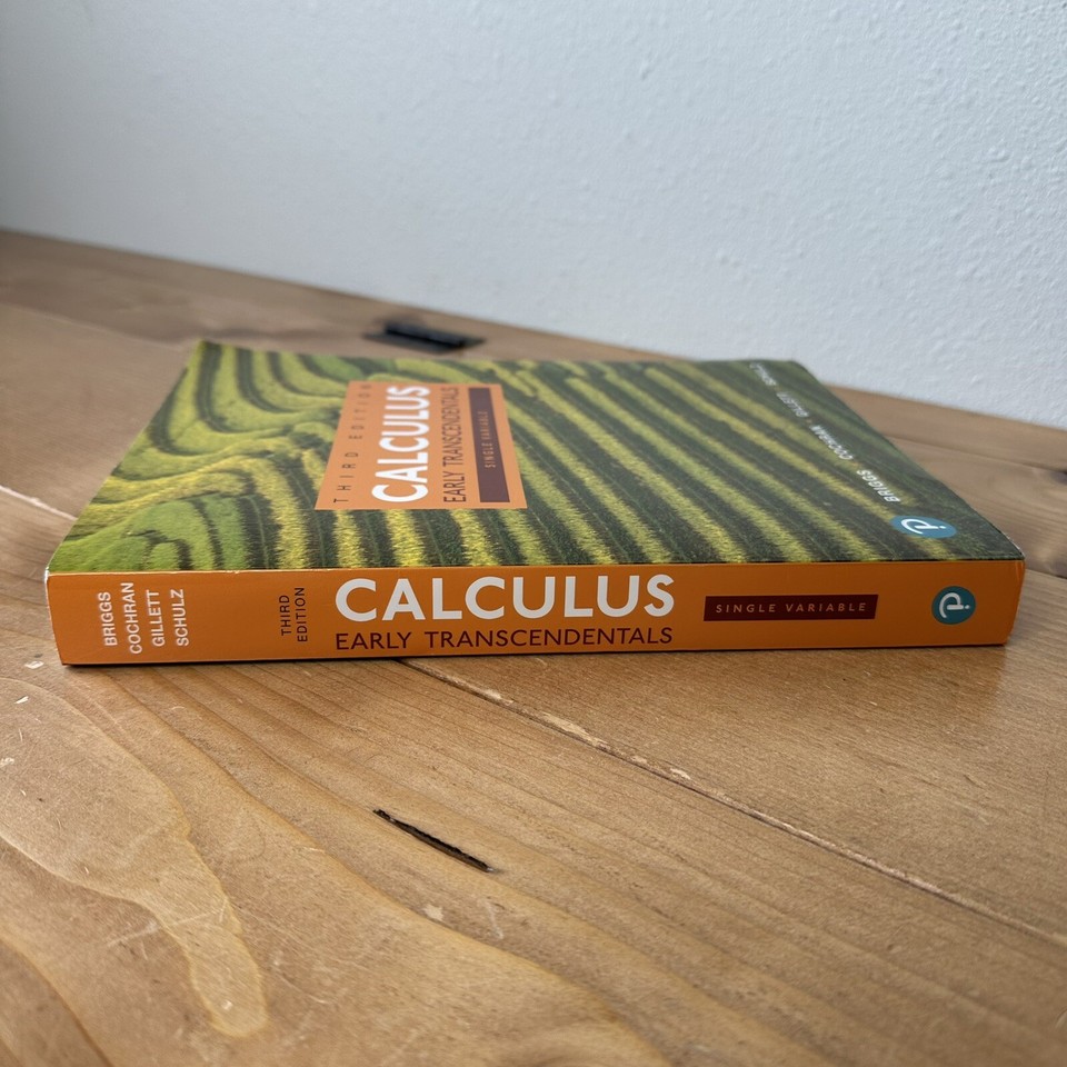 Calculus Early Transcendentals Single Variable by Briggs Cochran 3rd ...