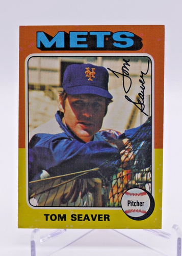 1975 Topps #370 Tom Seaver ~ New York Mets ~ Hall of Fame (HOF) ~ Very ...
