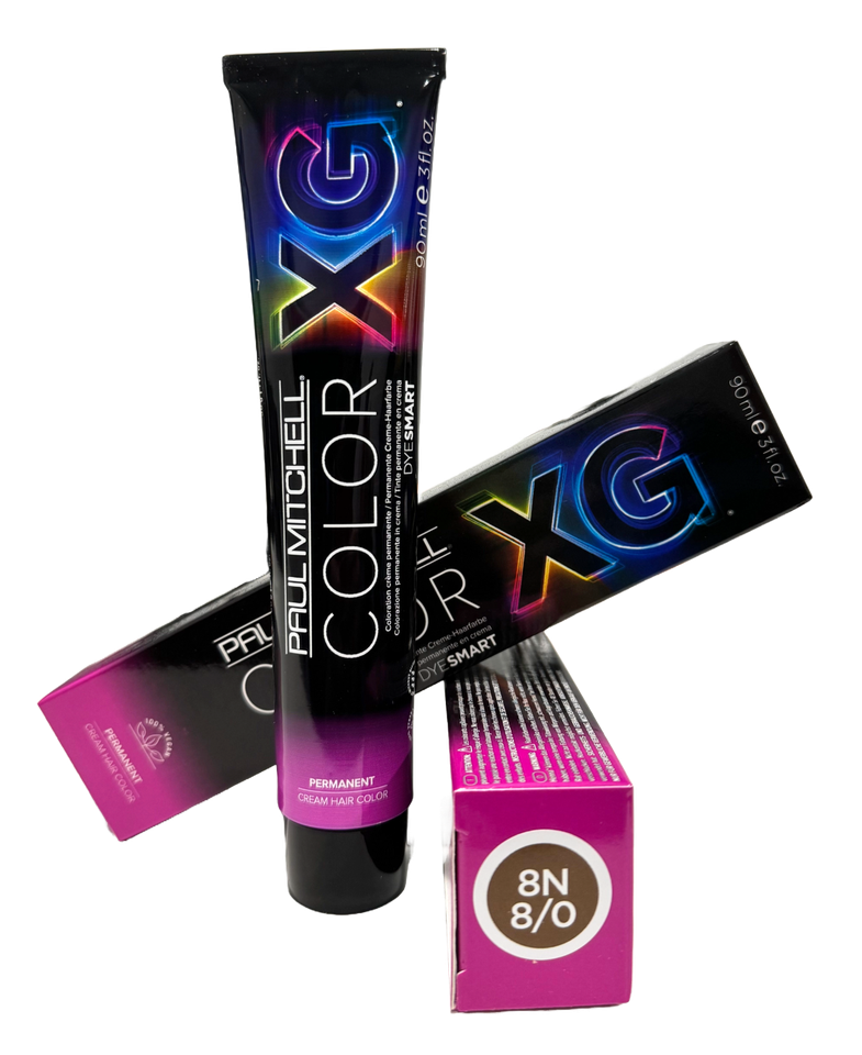 Paul Mitchell Color XG Permanent Cream Hair Dye Color 3.0 oz - Chose ...