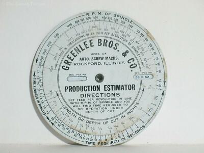 Manuals & Books - Greenlee Automatic Screw Machine