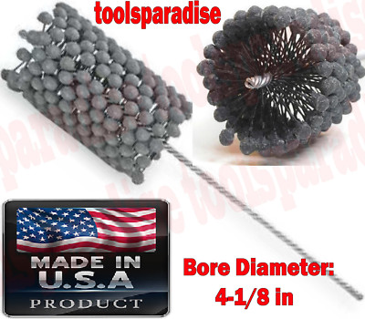 FLEX Bead Brush Cylinder Hone Tool Round Pipe Tube Bore Honing Carbide ...