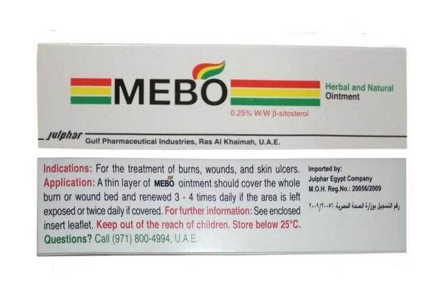 15gm MEBO Cream Burn Pain Relief Natural Ointment Fast Healing Buy 3 ...