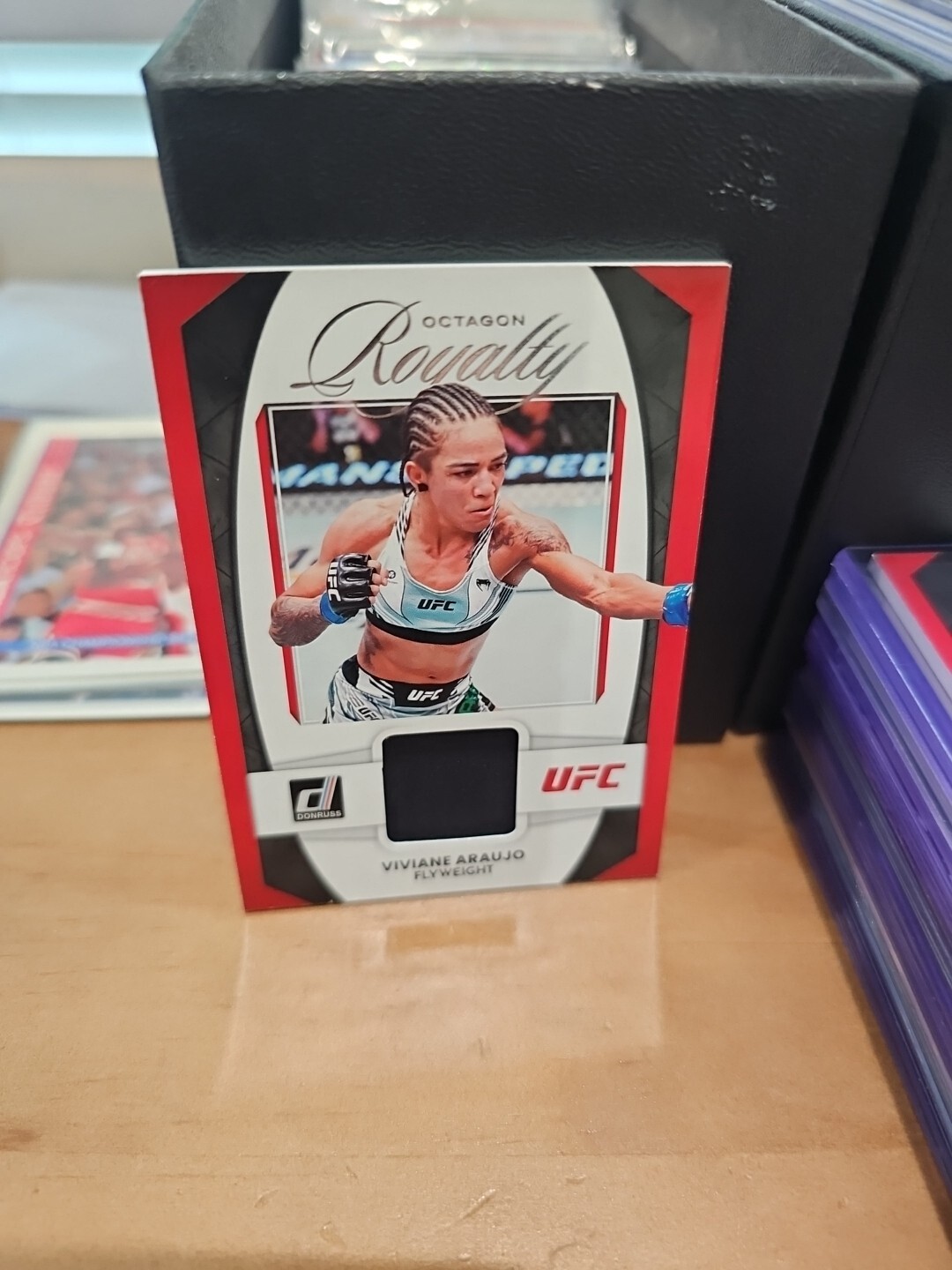 2023 Panini Donruss UFC Octagon Patch Royalty Viviane Araujo | eBay