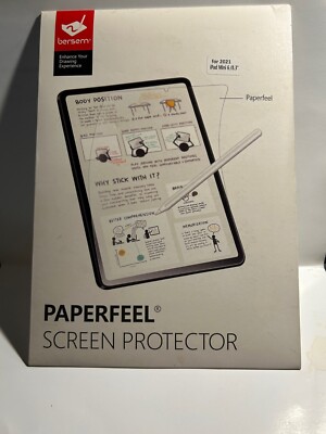 Bersem PaperFeel Screen Protector 8.3" iPad Mini 6 (2021) Tablet ...