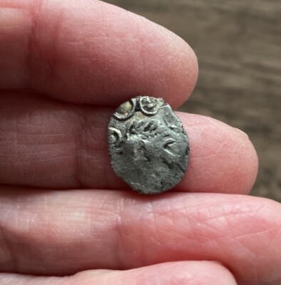 CELTIC BRITAIN. THE ICENI, 1ST CENTURY B.C. SILVER COIN. BOAR / HORSE ...